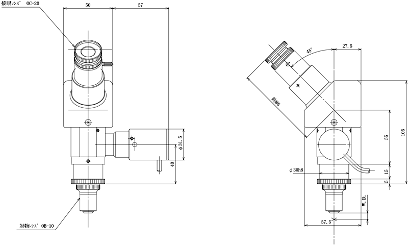 ツールスコープ VL型鏡筒 -中央精機株式会社 | 精密ステージユニット、光学関連機器-